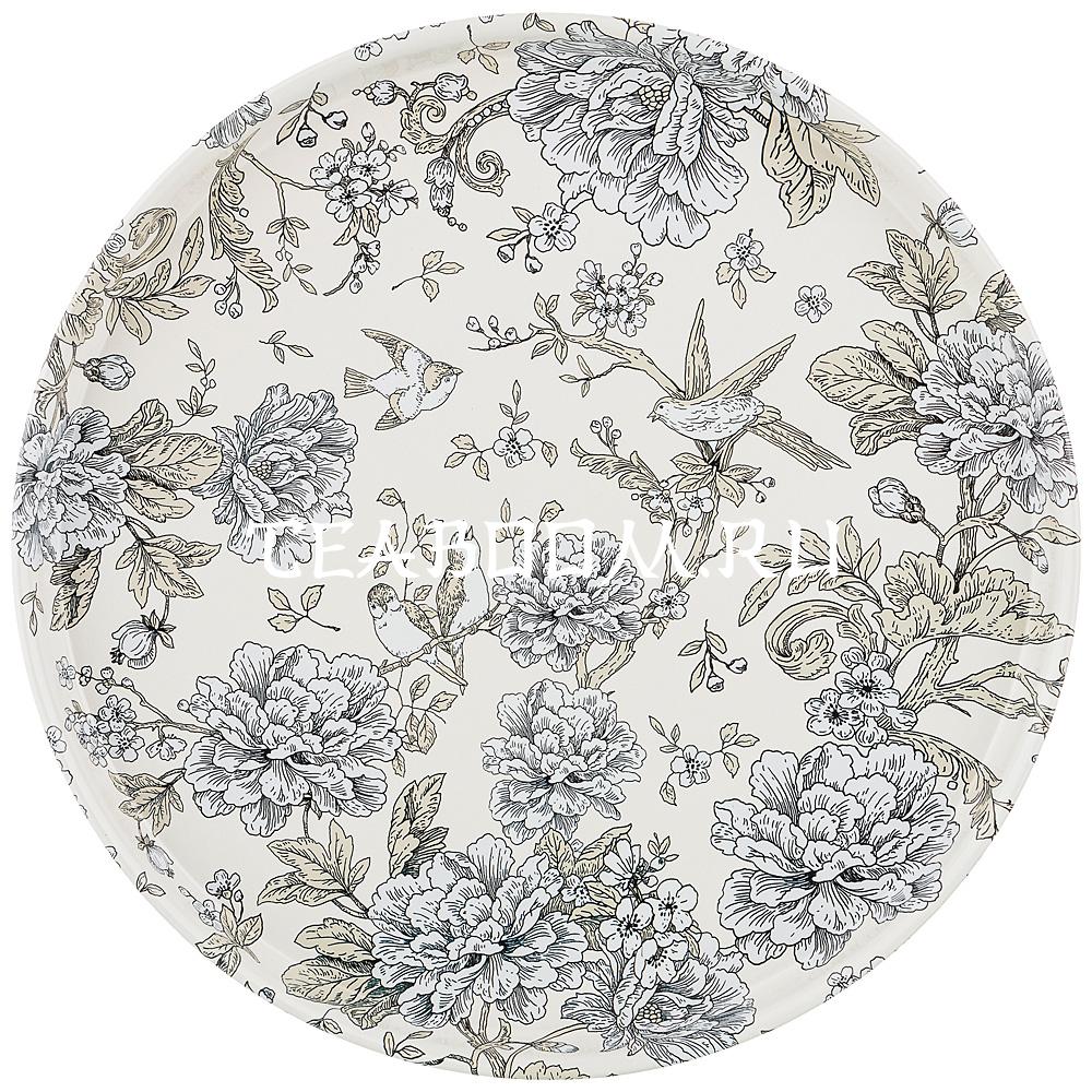 Купить поднос сервировочный AGNESS "ROYAL GARDEN" 33*2,1 см в Москве ...